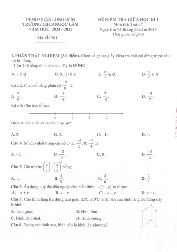 de-giua-hoc-ki-1-toan-7-nam-2024-2025-truong-thcs-ngoc-lam-ha-noi - THCS.TOANMATH.com