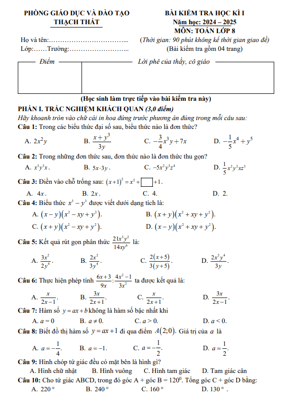 de-hoc-ki-1-toan-8-nam-2024-2025-phong-gddt-thach-that-ha-noi - THCS.TOANMATH.com