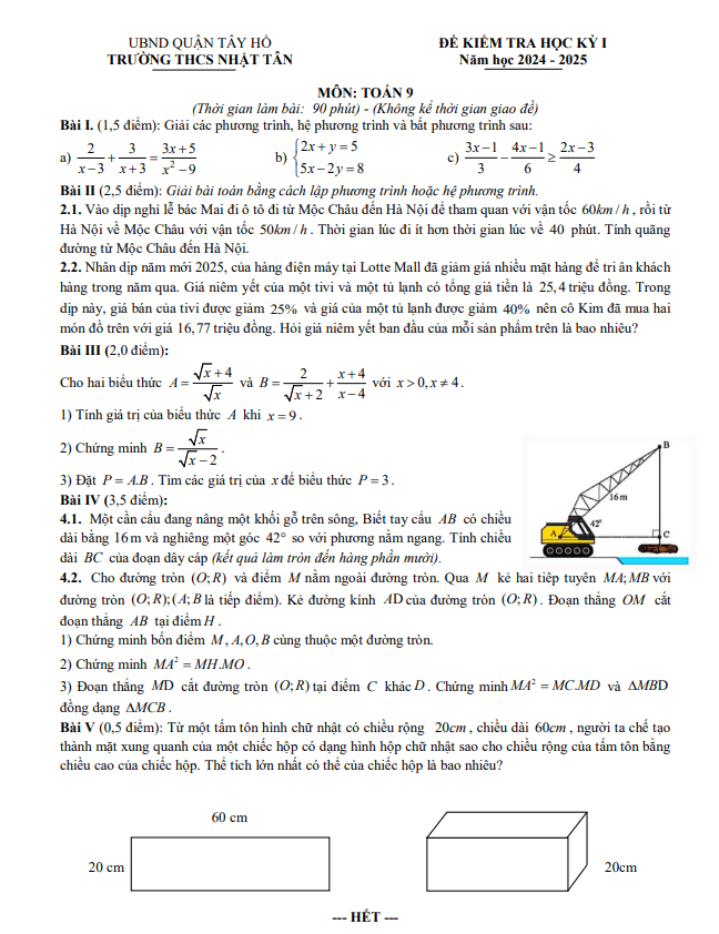 de-hoc-ky-1-toan-9-nam-2024-2025-truong-thcs-nhat-tan-ha-noi - THCS.TOANMATH.com