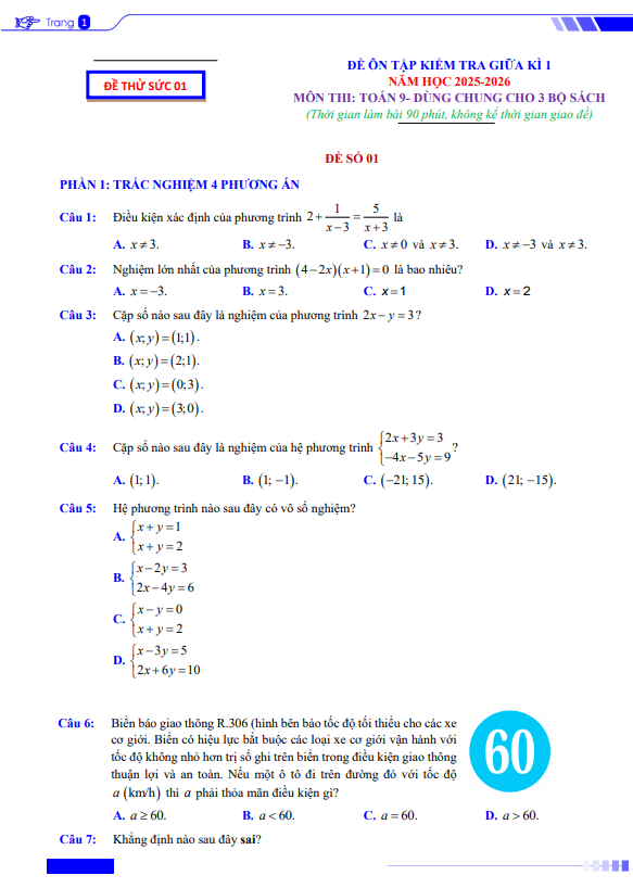 Các dạng bài tập hàm số y = ax2 (a ≠ 0) và phương trình bậc hai một ẩn Toán 9 Cánh Diều - THCS ...
